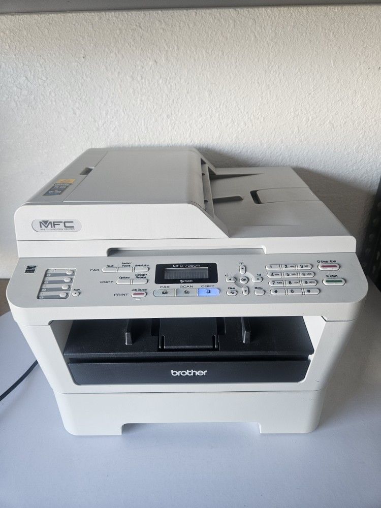 Brother MFC-7360N All-In-One Laser Monochrome Copier Fax Scanner ...