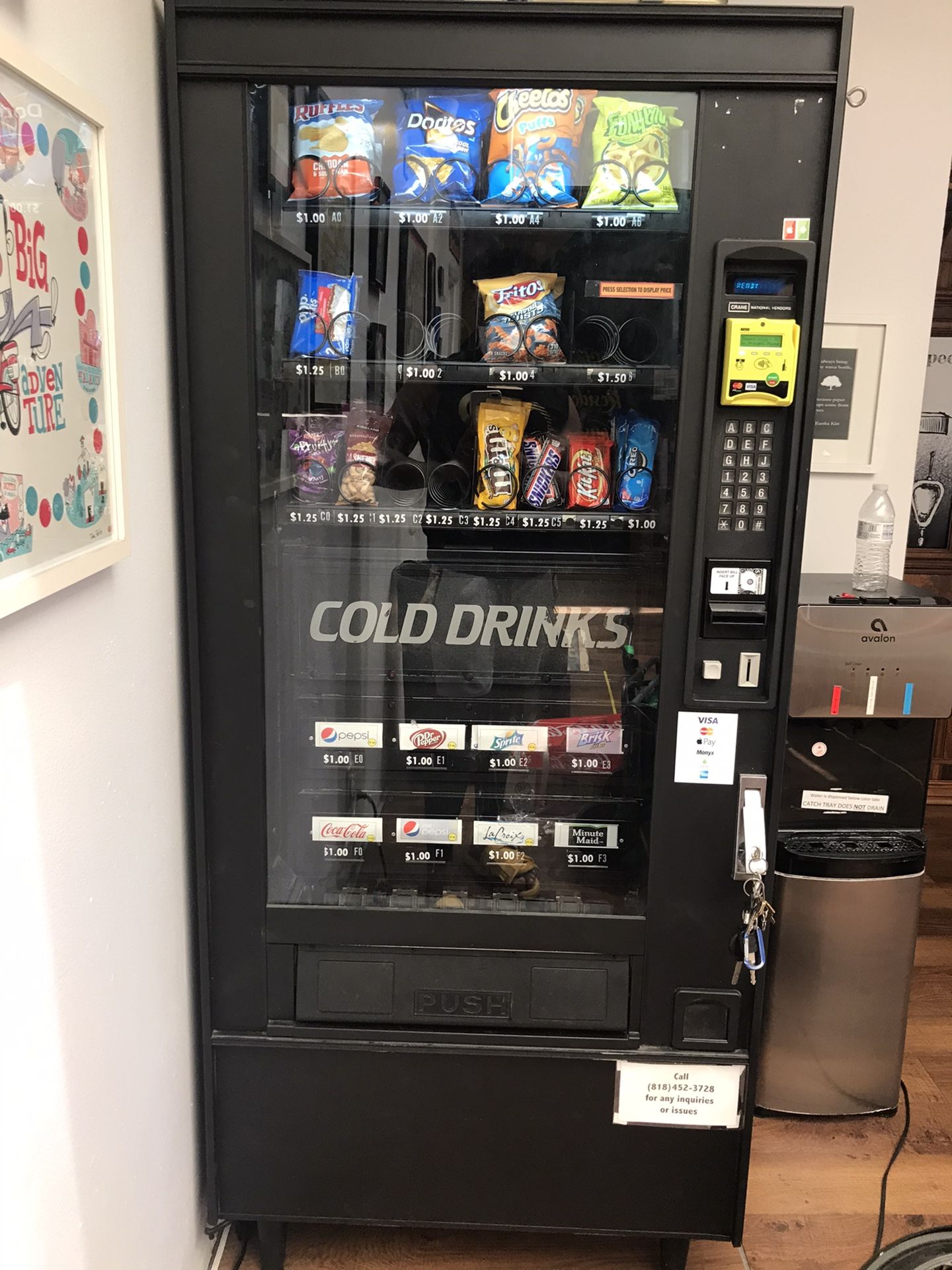 Combo vending machine ( national model 484) for Sale in Los Angeles, CA ...