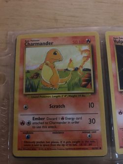 Original Charmander Card