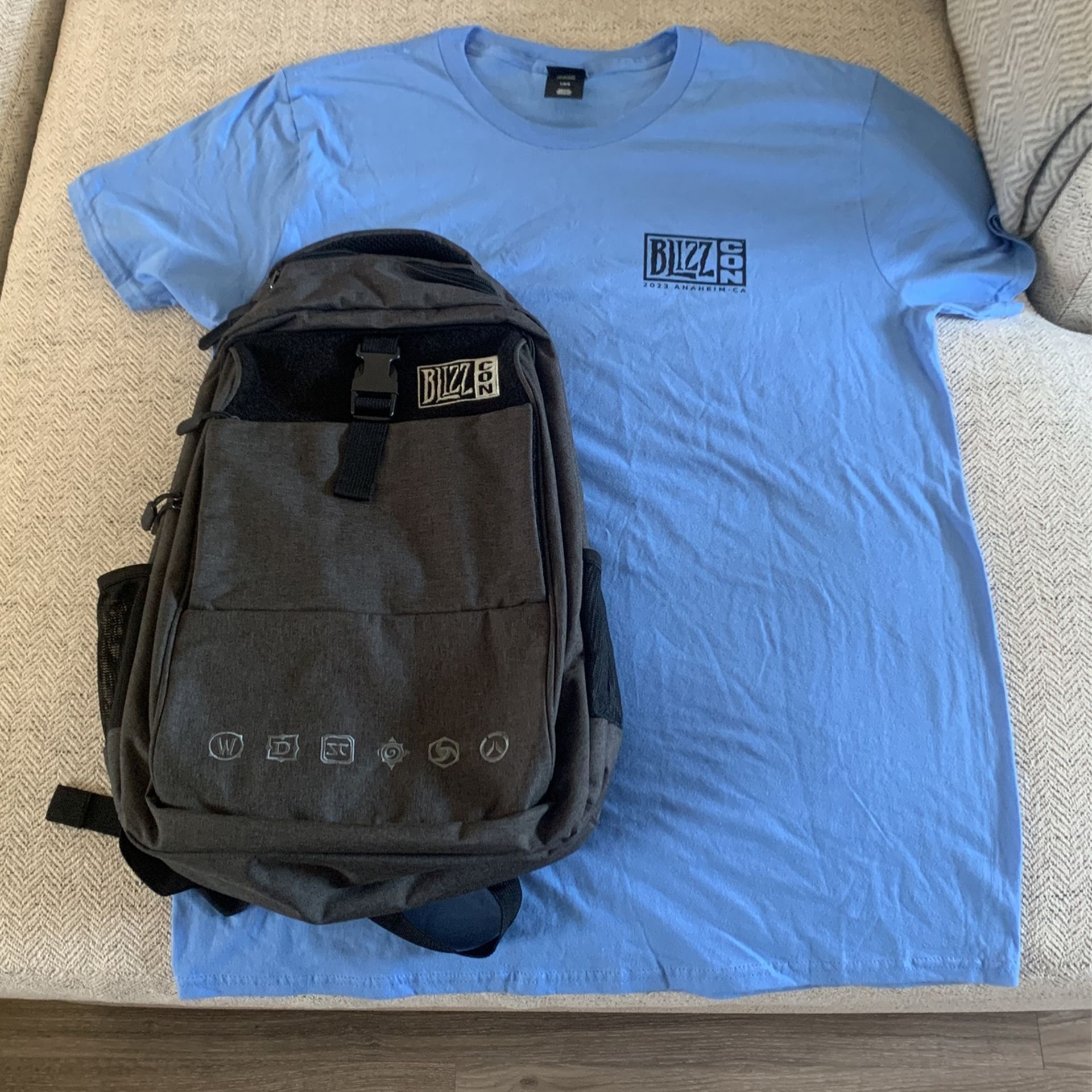 Blizzcon 2023 Official Backpack Wow Overwatch Diablo for Sale in Los ...