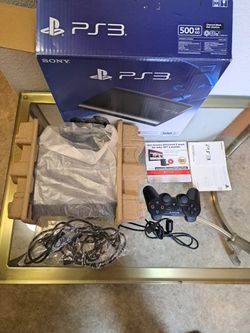 Ps3 Slim 500gb Box