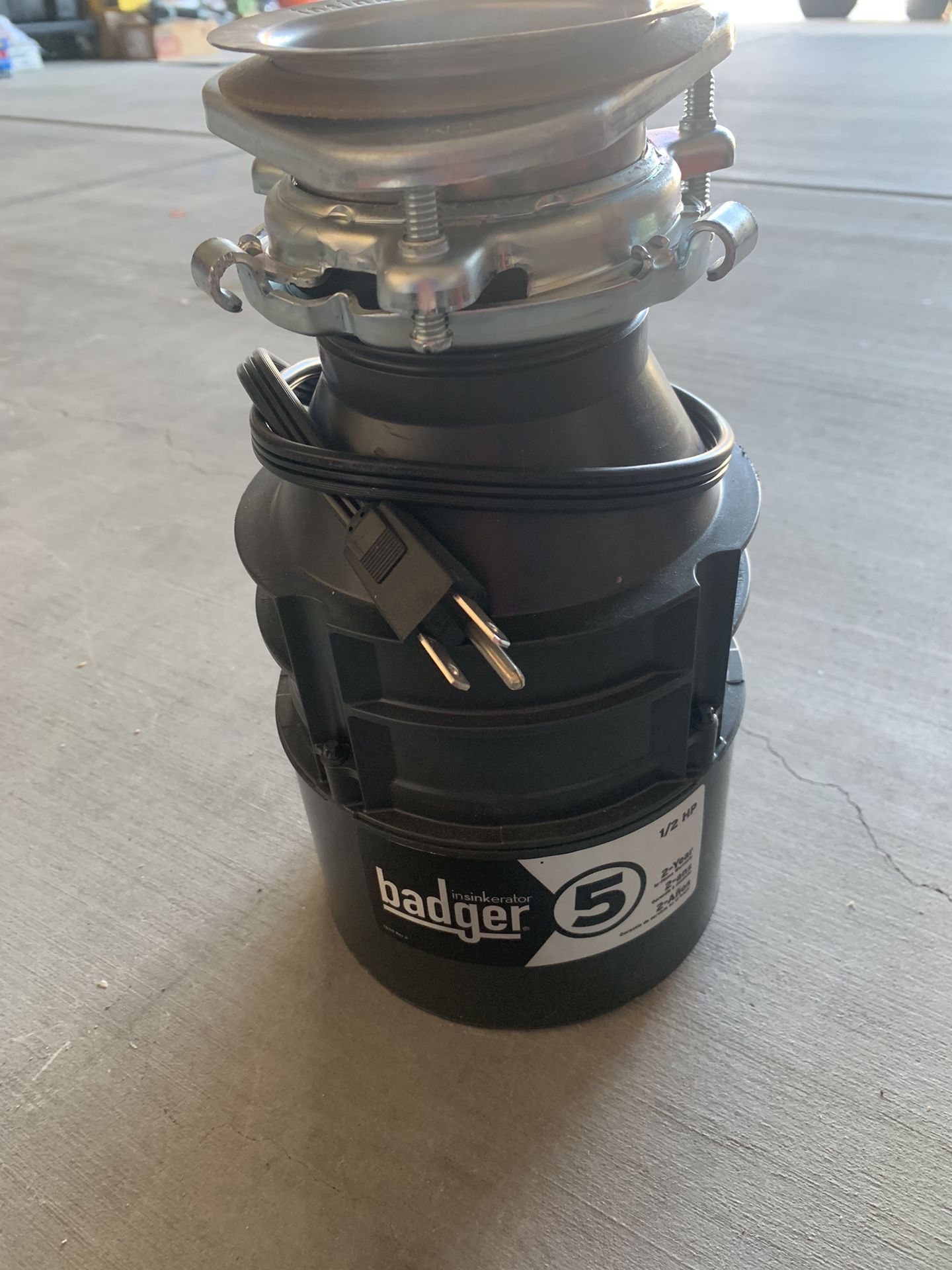 2 garbage disposals Badger 5 model 5-87a $60 for both for Sale in Las ...
