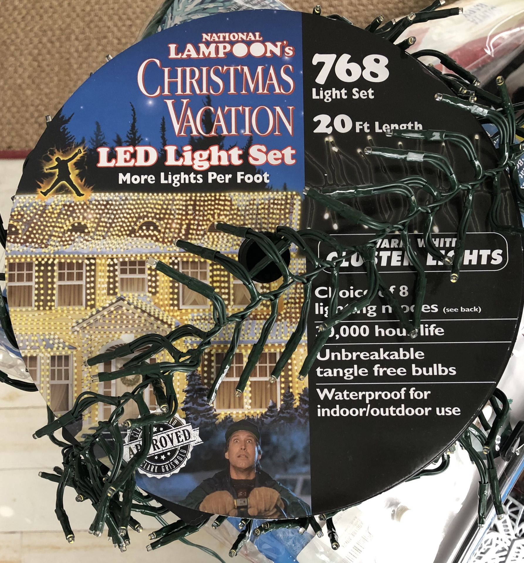 Christmas lights, national lampoons Christmas vacation LED light set ...