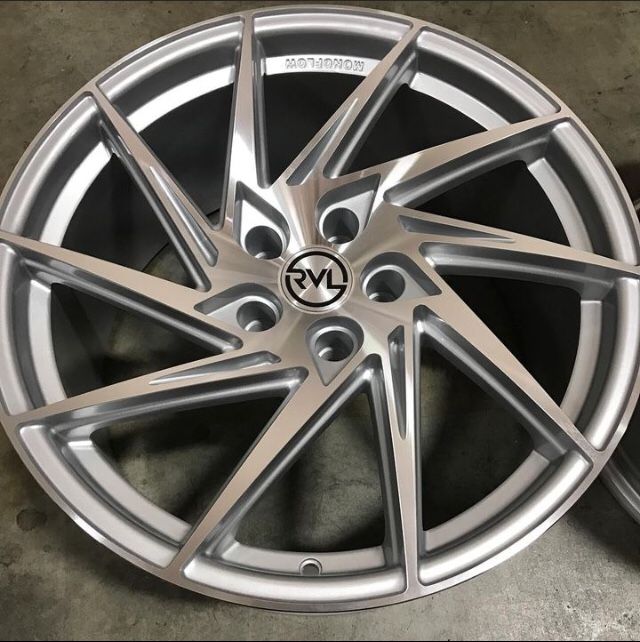 RVL True Directional Flow Formed Wheels 19 x 9” ET35 (Set of 4, 5x114.3 ...