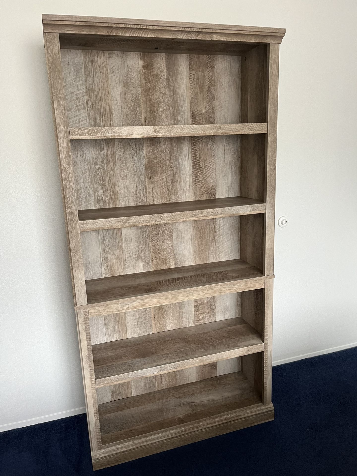 Sauder Select Collection 5-Shelf Bookcase. Lintel Oak Finish for Sale ...