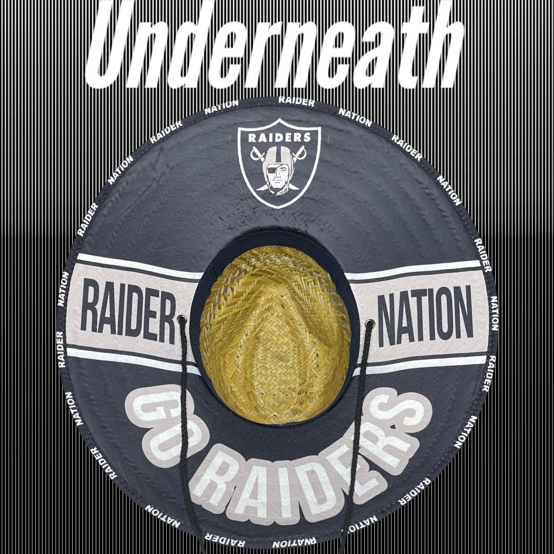 Oakland Raiders straw hat (Great Father’s Day Gift ) Same Day Shipping ...