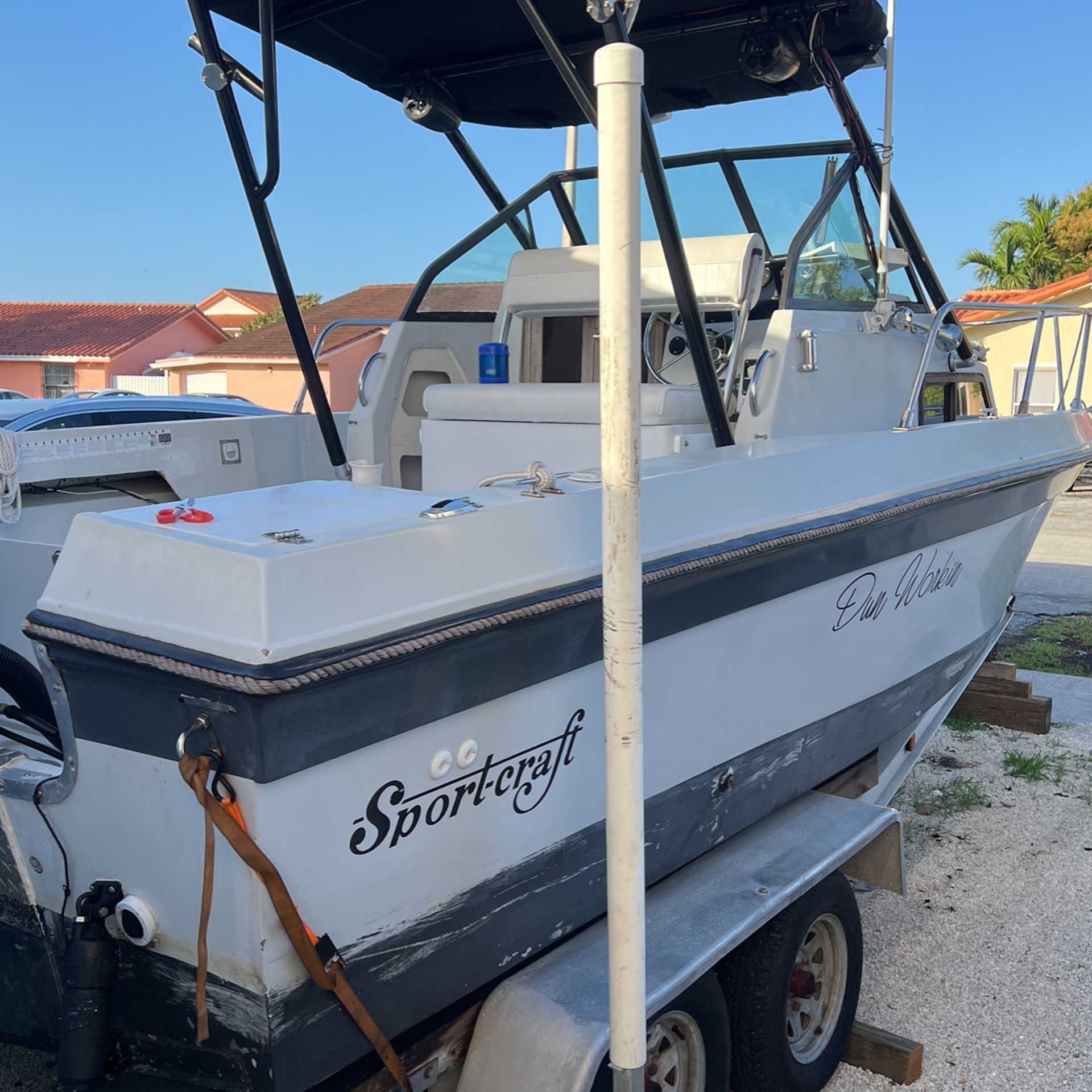 1987 Sport Craft 21’whit Yamaha 200 Hpdi 2001 Whit 643 Hours. for Sale ...