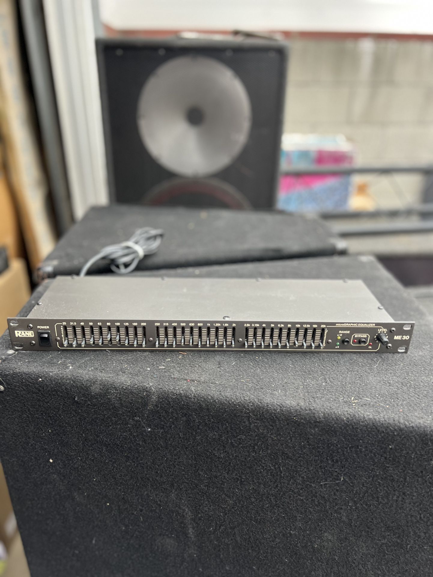 RANE ME30 Profesional 30-BAND Audio Micro Graphic Equalizer Rack Mpunt ...