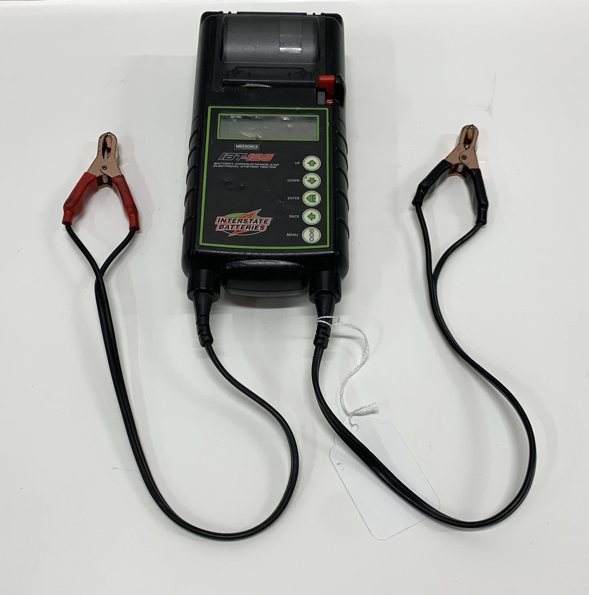 Midtronics IBT-125 12V BATTERY CONDUCTANCE SYSTEM TESTER WITH PRINTER ...