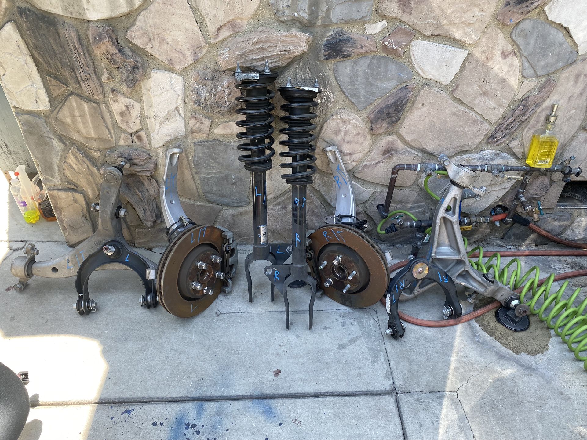 2021 Jeep Grand Cherokee Left And Right Front Lower Control Arm Upper ...