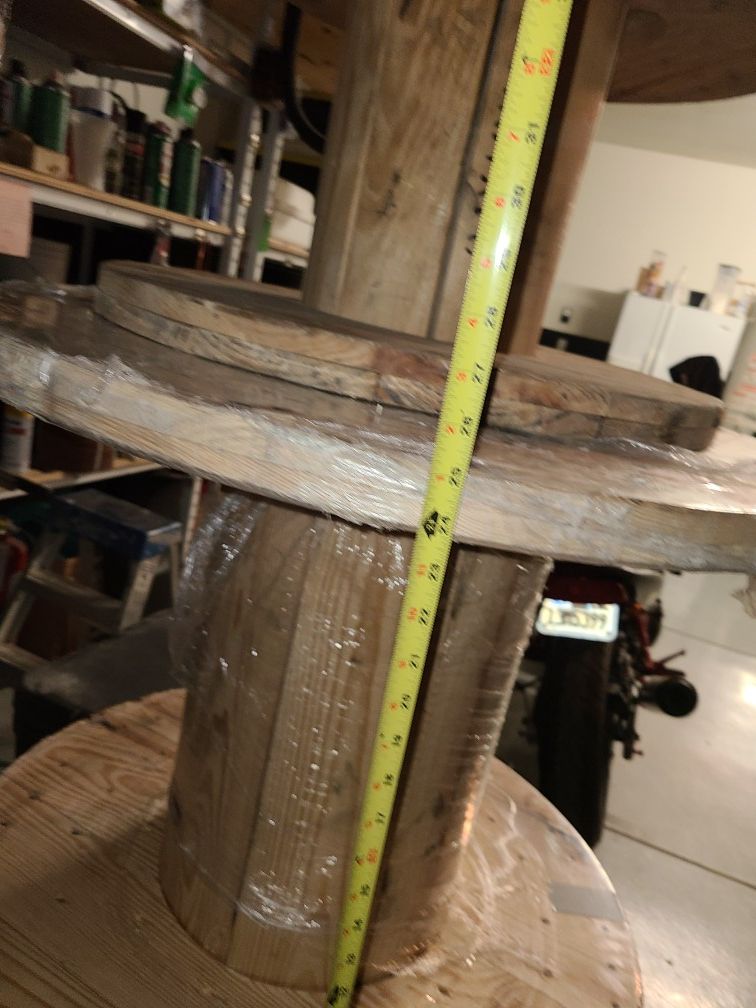 Wire Spool, Table, planter for Sale in West Linda, CA - OfferUp