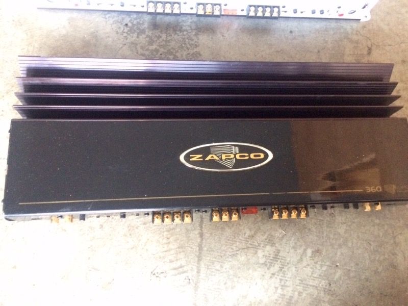 Zapco reference 360 amplifier for Sale in Fairfield, CA - OfferUp