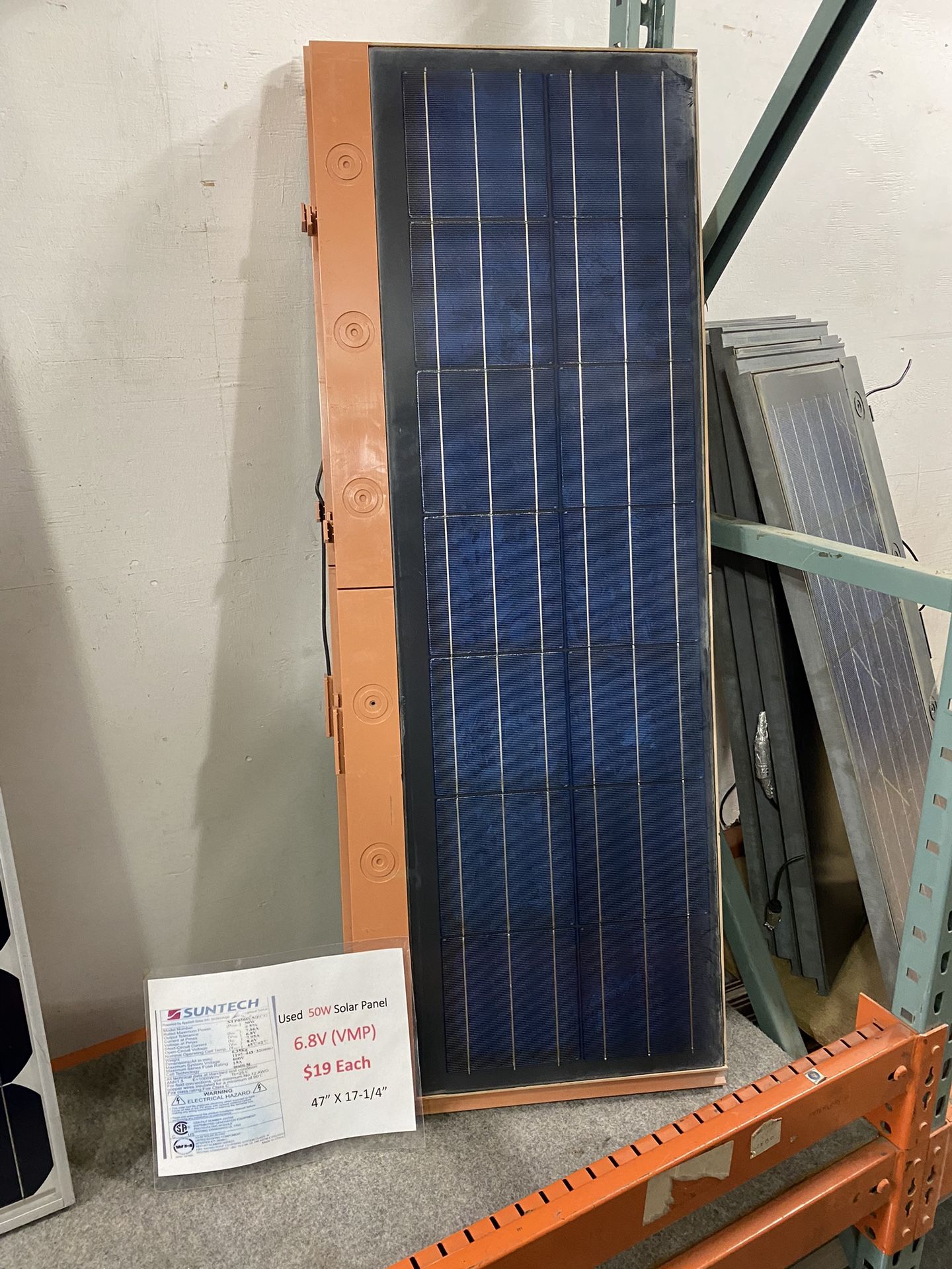 USED SOLAR PANELS - 50W SUNTECH PANELS for Sale in Temecula, CA - OfferUp
