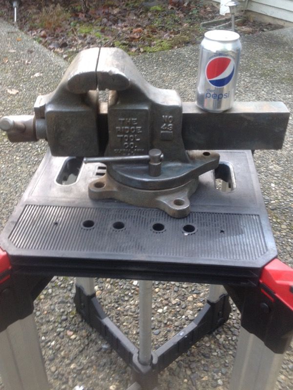 The Ridge Tool Co. Vise Vintage late 1960s ( Also known as Ridgid tools ...
