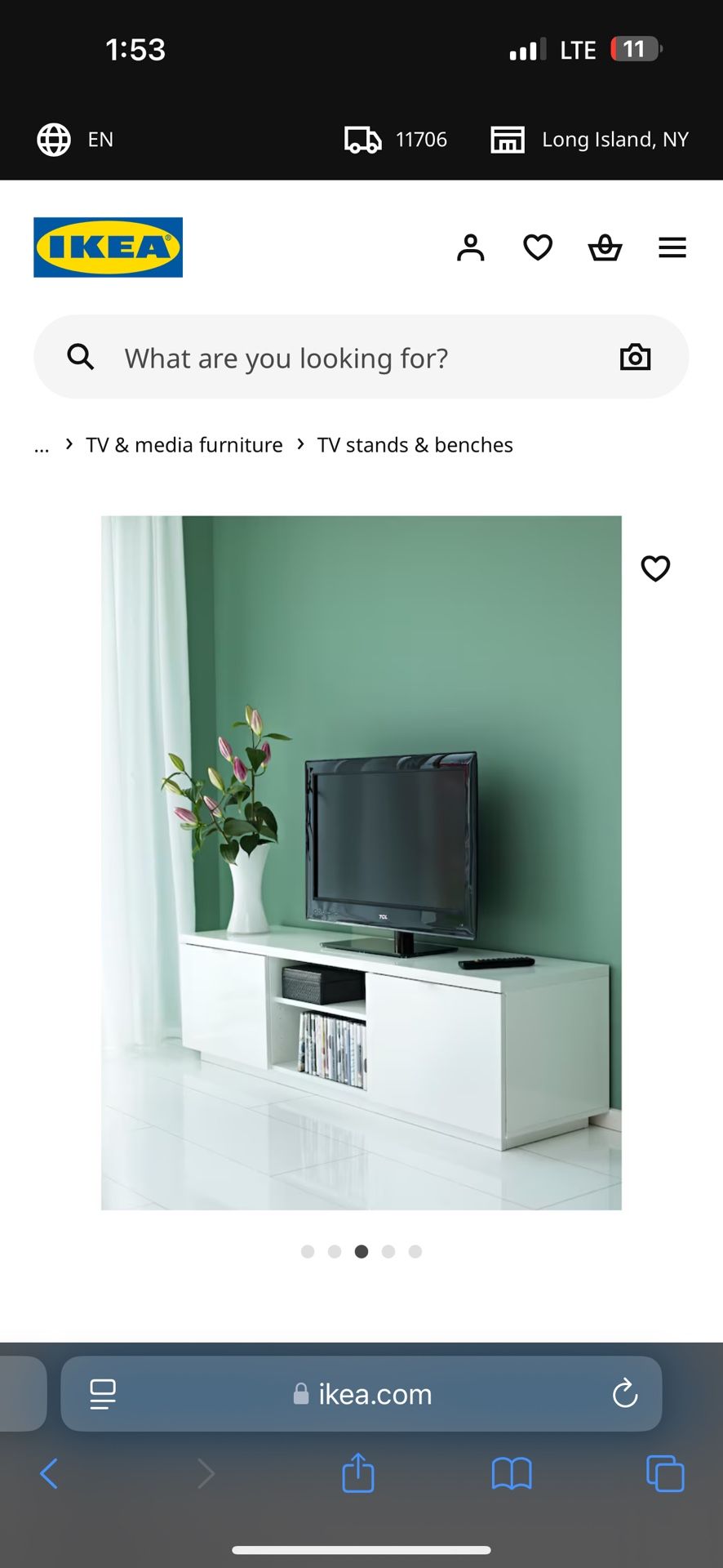 IKEA Tv Stand for Sale in Raleigh, NC - OfferUp