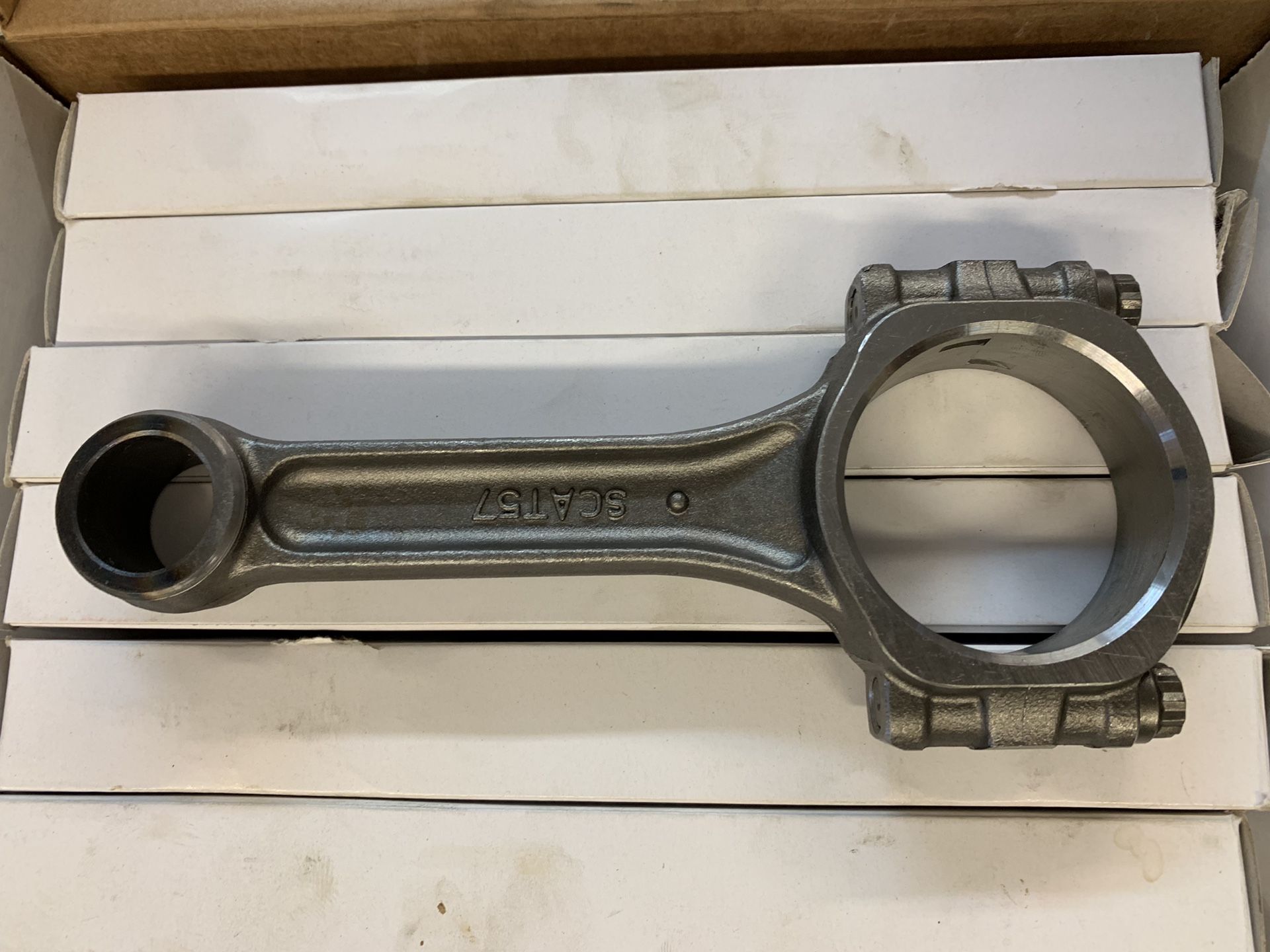 Sbc Chevy 283 350 scat pro stock I beam connecting rod for Sale in ...