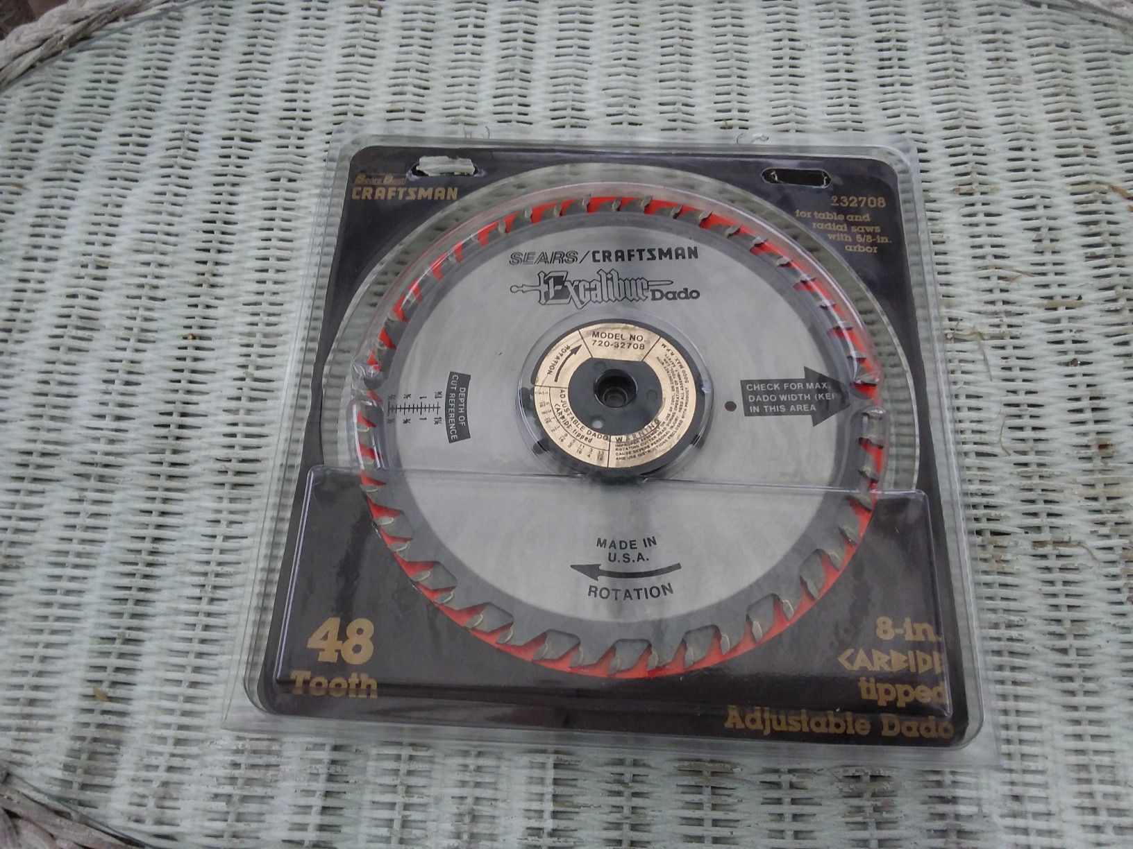Craftsman excalibur dado blade store