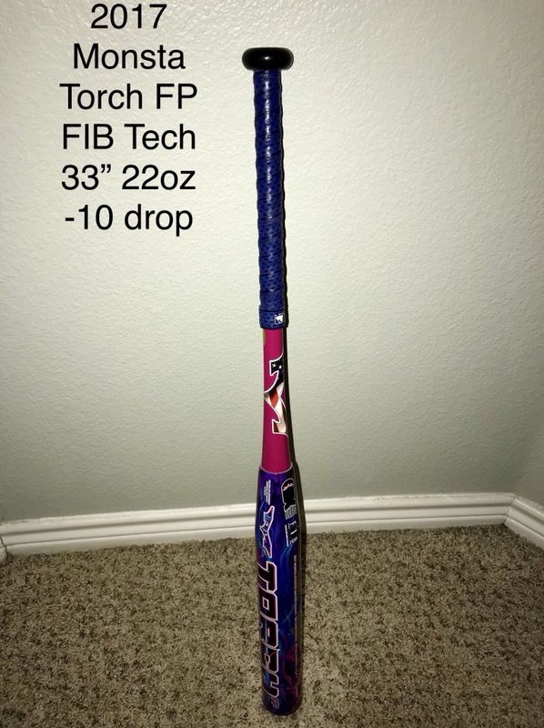 Softball Bat Fastpitch & Coed - 2017 Monsta Torch FP for Sale in ...