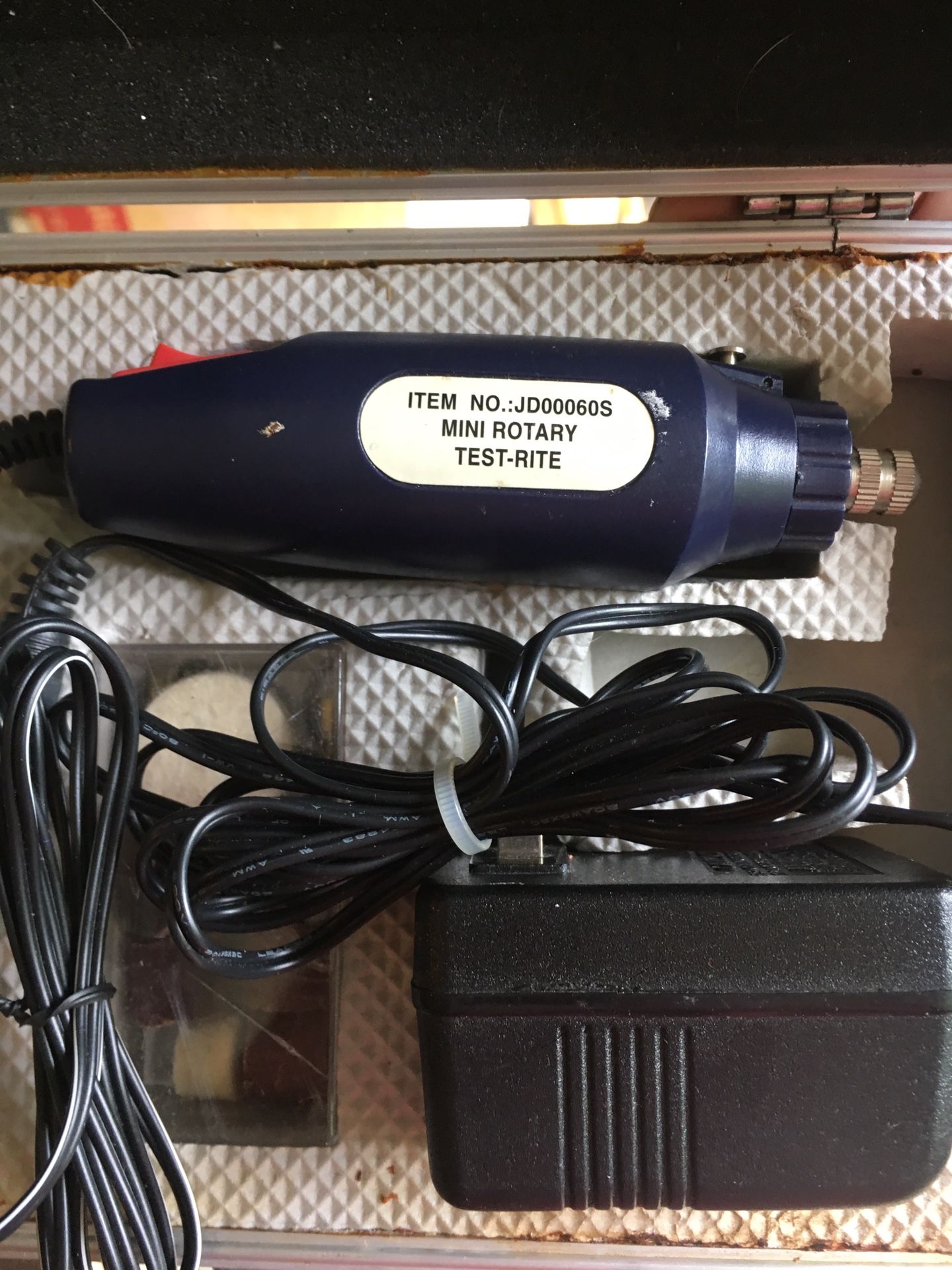 Test-Rite Mini Rotary Tool Kit with case JD00060S - centerville or ...
