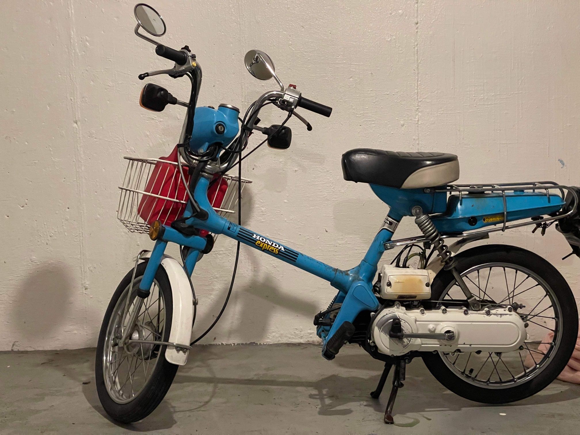 1980 honda express moped for sale. Works great and everything is up to ...