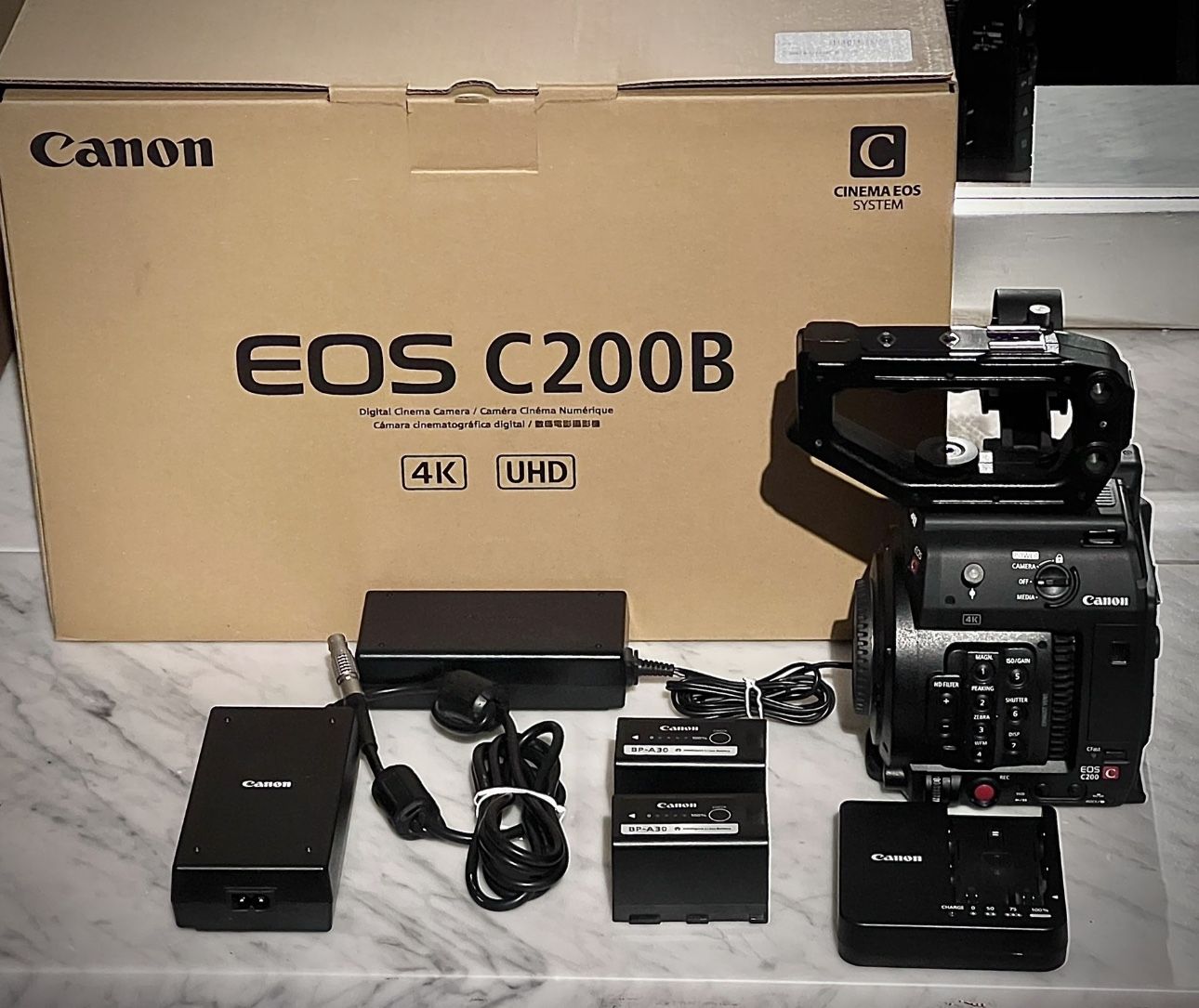 Canon C200 RAW EF Cinema Camera - Extras - Perfect Condition ! for Sale ...