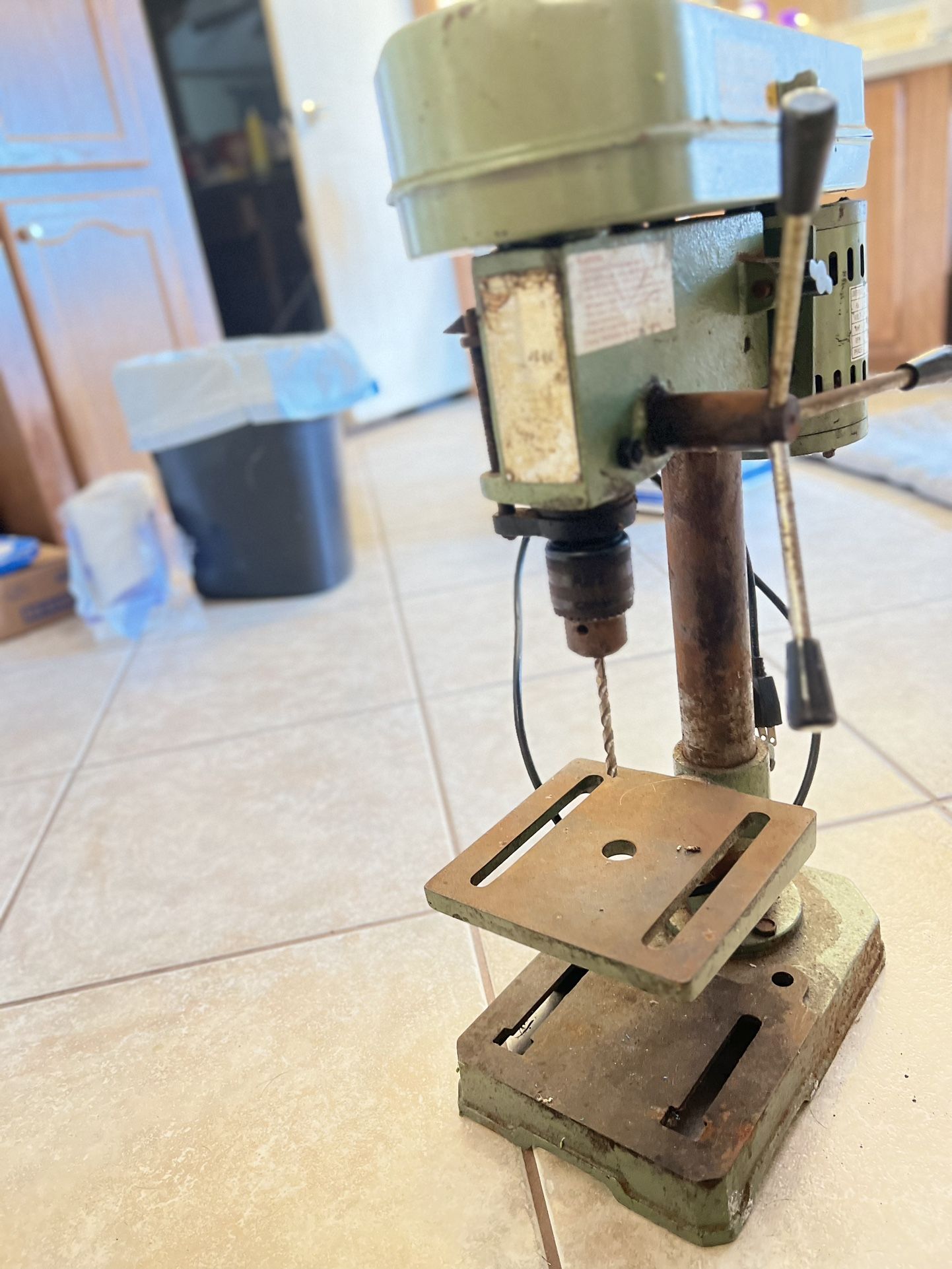 Central Machinery S-5901 Bench Drill Press W/ 3/4” Drill Bit for Sale ...