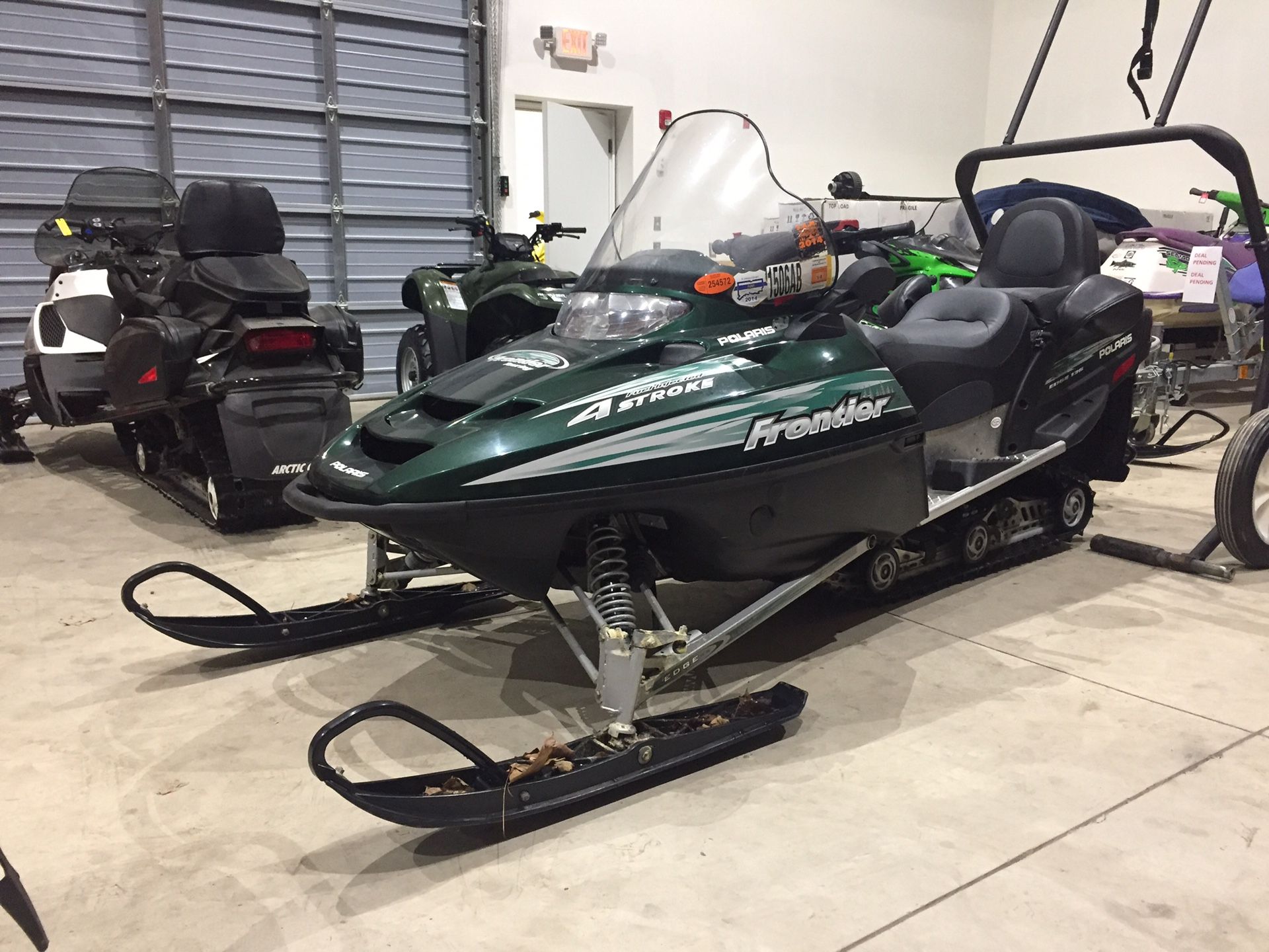 2003 polaris frontier touring 2up electric start reverse 1859 Miles 4 ...
