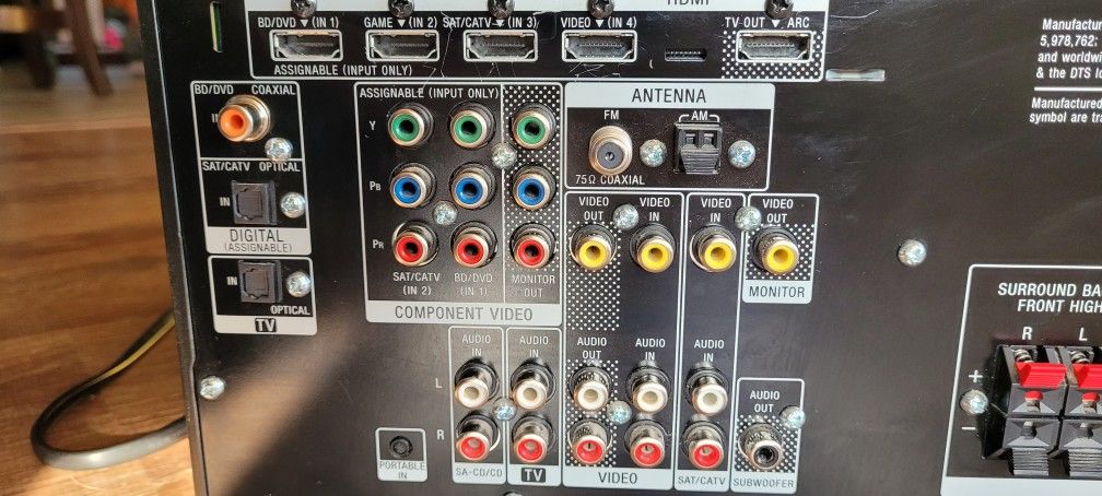 Sony STR-DH520 7.1 Channel AV Receiver for Sale in Fontana, CA - OfferUp