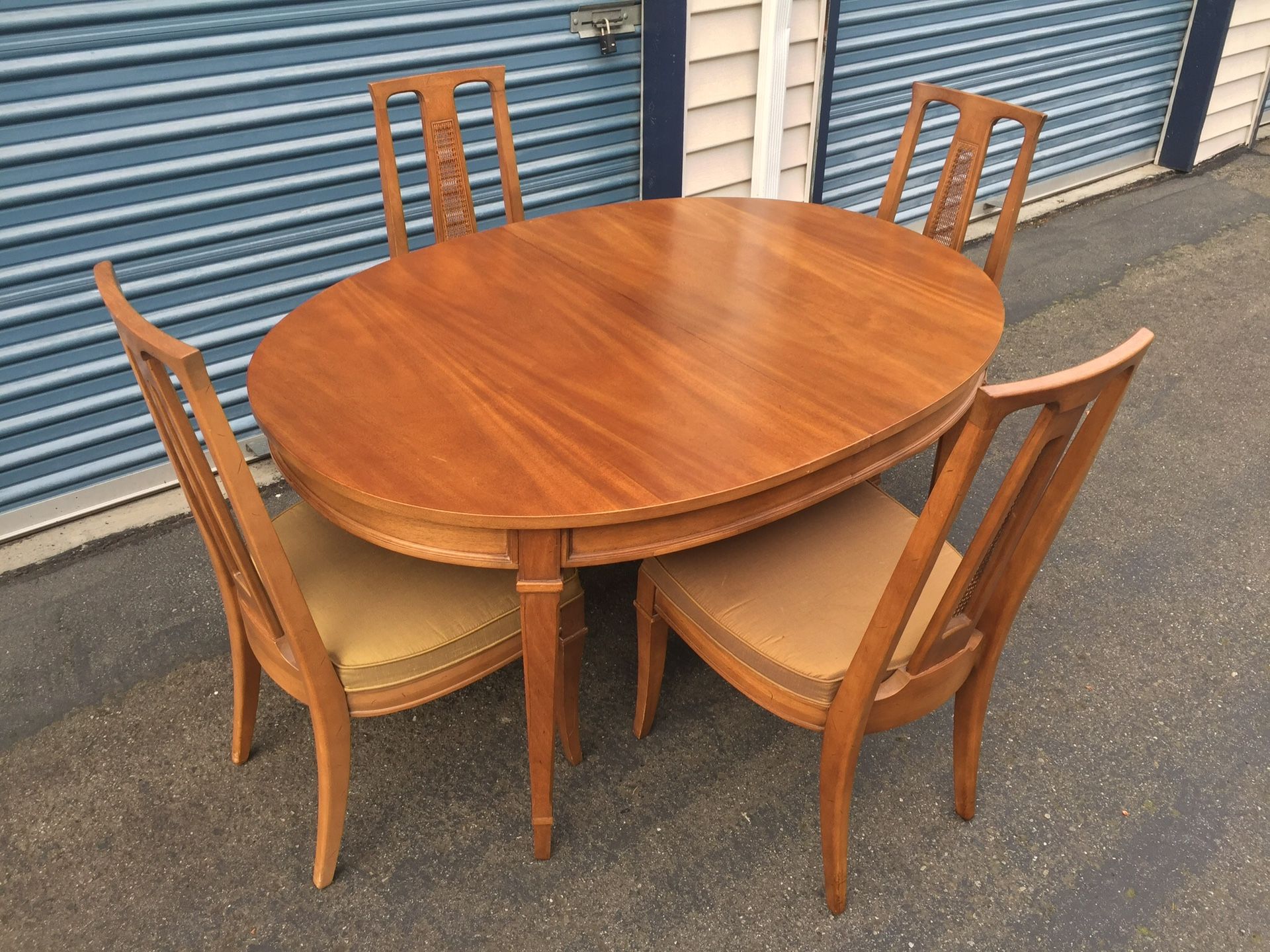 Vintage Drexel Triune Dining Room Table Set. Delivery Available for ...