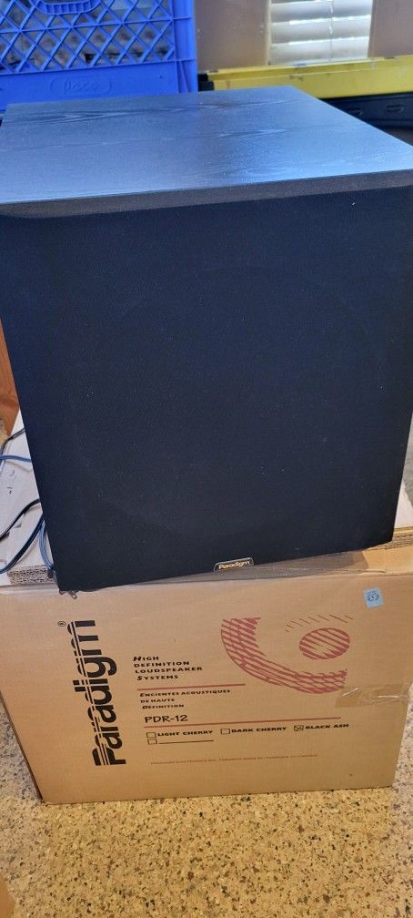 Paradigm PDR-12 Powered Subwoofer for Sale in San Marcos, CA - OfferUp