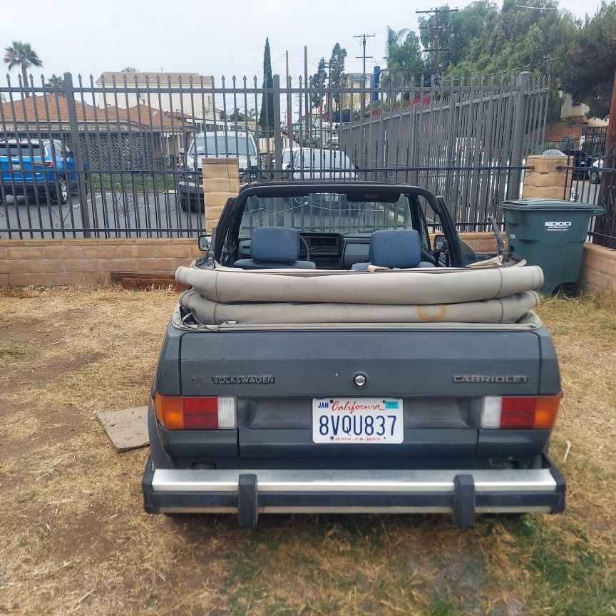1985 Volkswagen Cabriolet for Sale in San Diego, CA - OfferUp