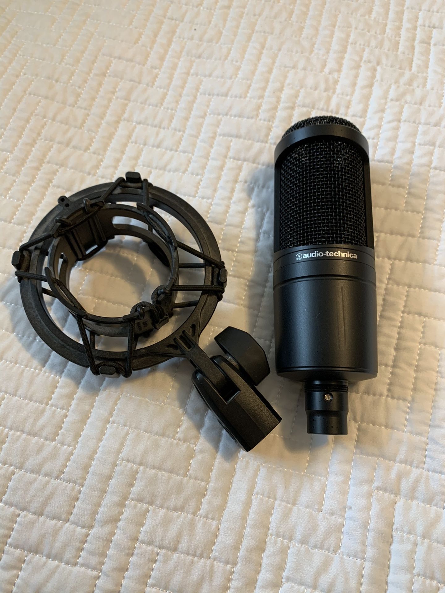 Audio-Technica AT2020 Cardioid Condenser Studio XLR Microphone for Sale ...