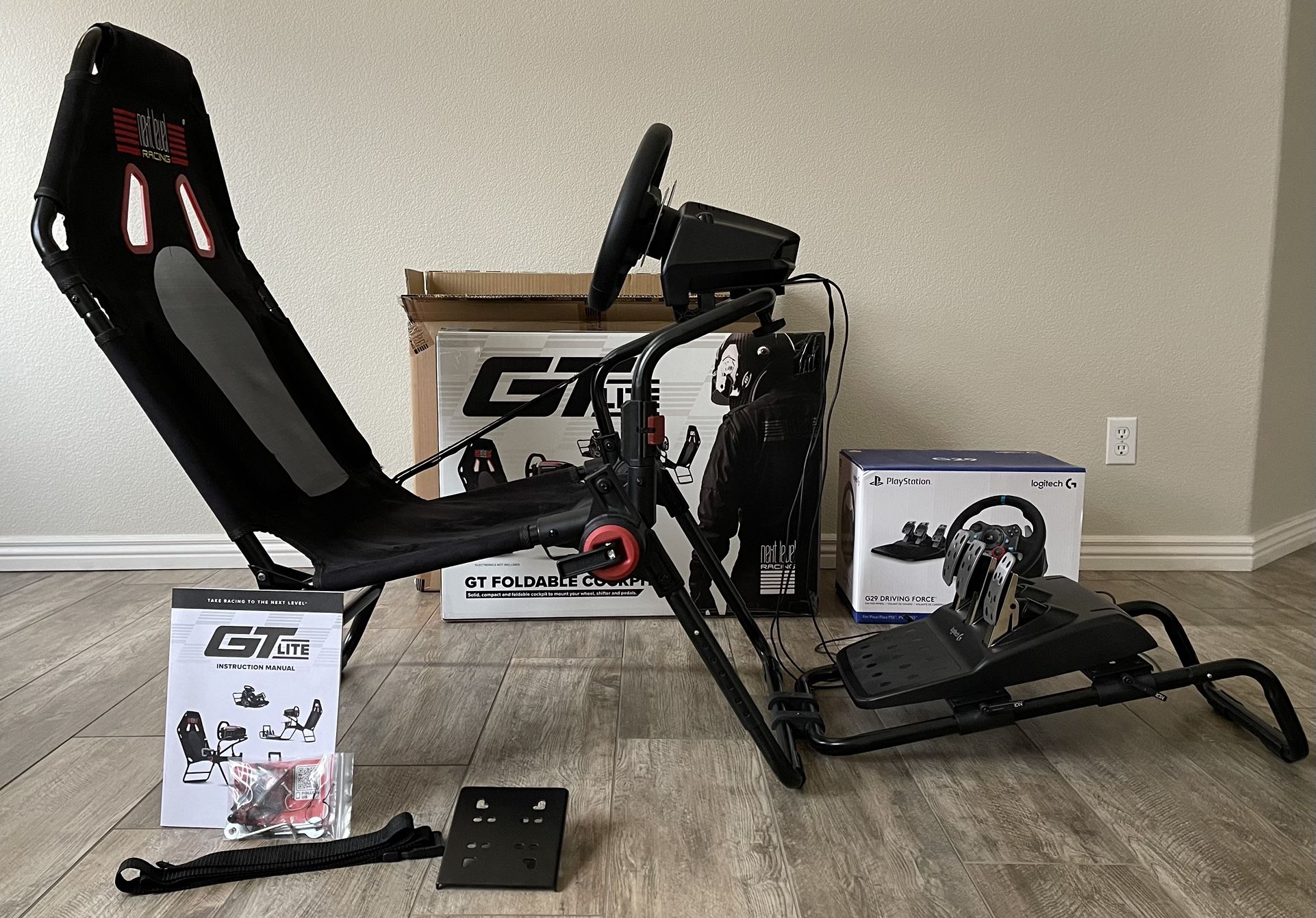Complete Sim Rig - NLR GT Lite And Logitech G29 for Sale in Peoria, AZ ...