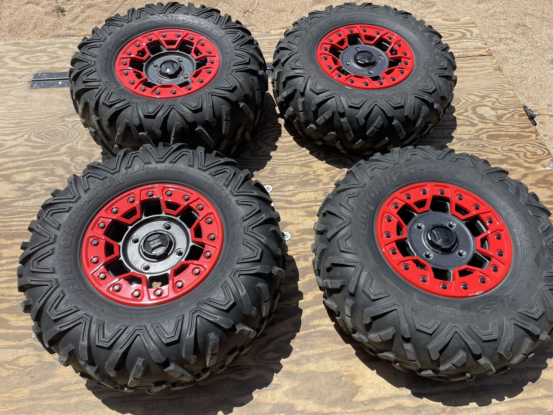 Canam X3 Rims And Tires for Sale in Yucca Valley, CA - OfferUp