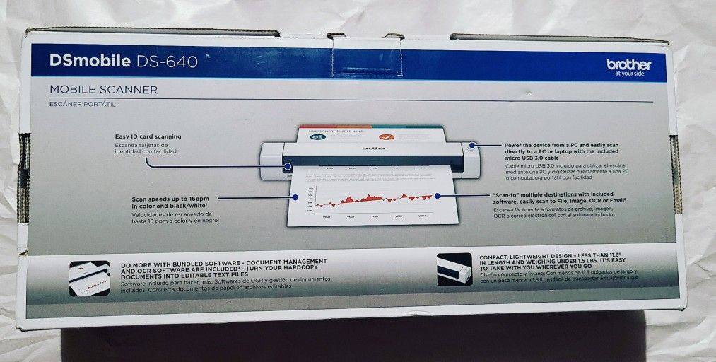 Brother DS-640: Mobile Scanner for Sale in Las Vegas, NV - OfferUp