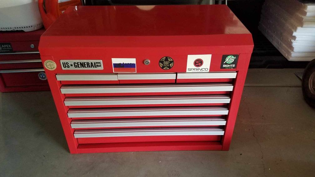 US General 26" 8 Drawer Top Tool Chest for Sale in Ocean City, WA - OfferUp