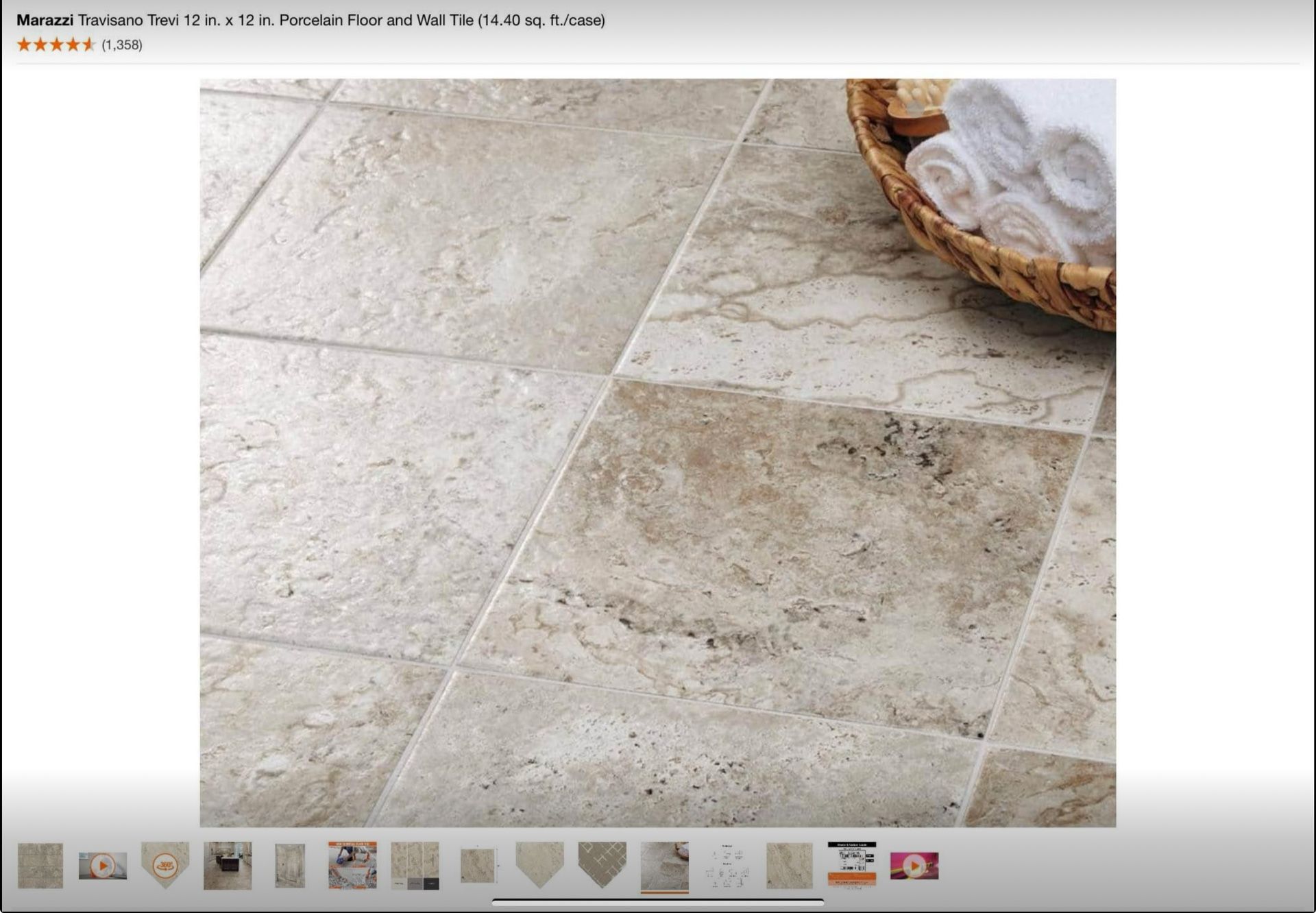 Marazzi Travisano Navona 12 In X 12 In Porcelain Floor Marazzi Stylish
