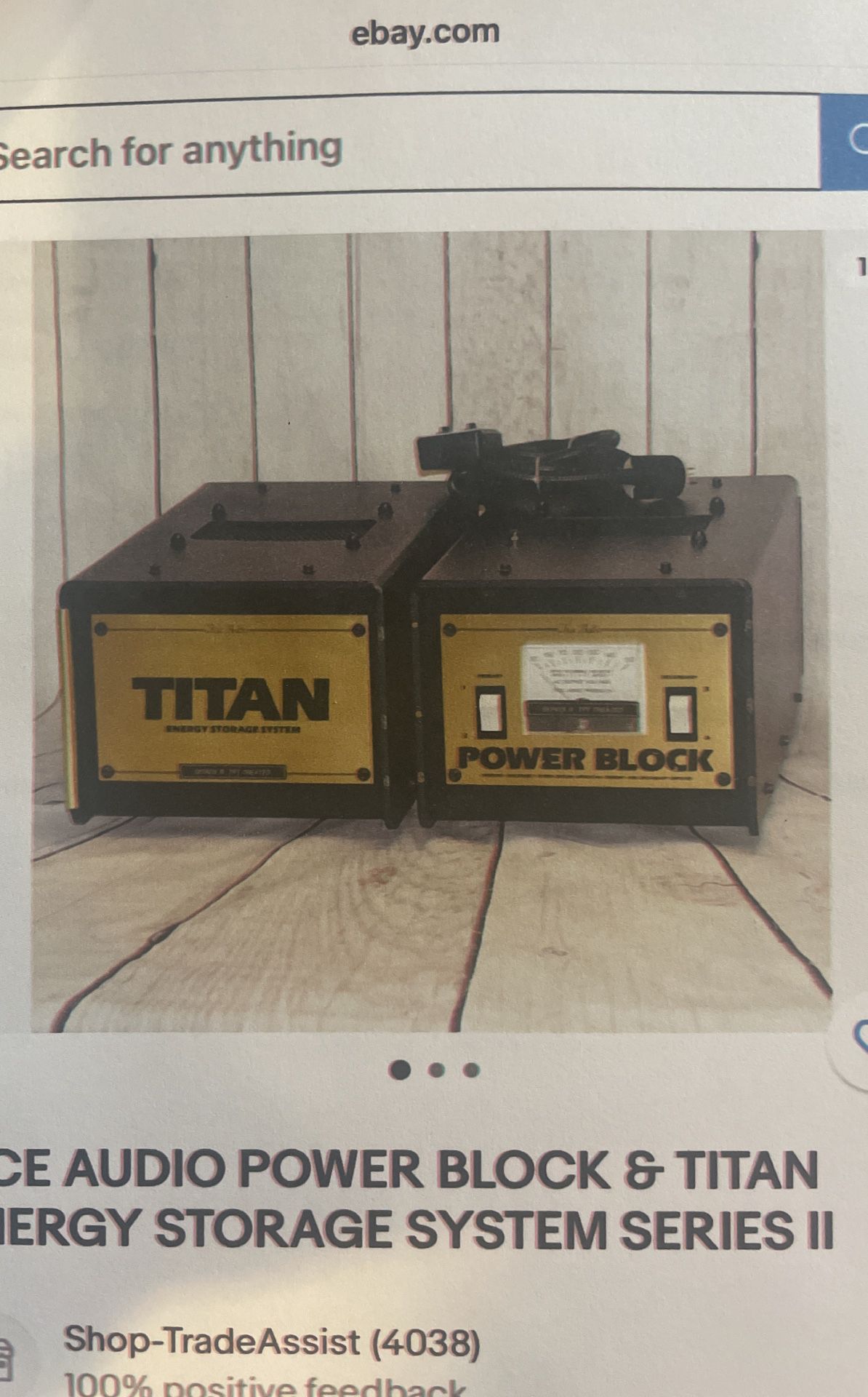 Titan Power Block - Rice Audio Power Block & Titan Energy Storage ...