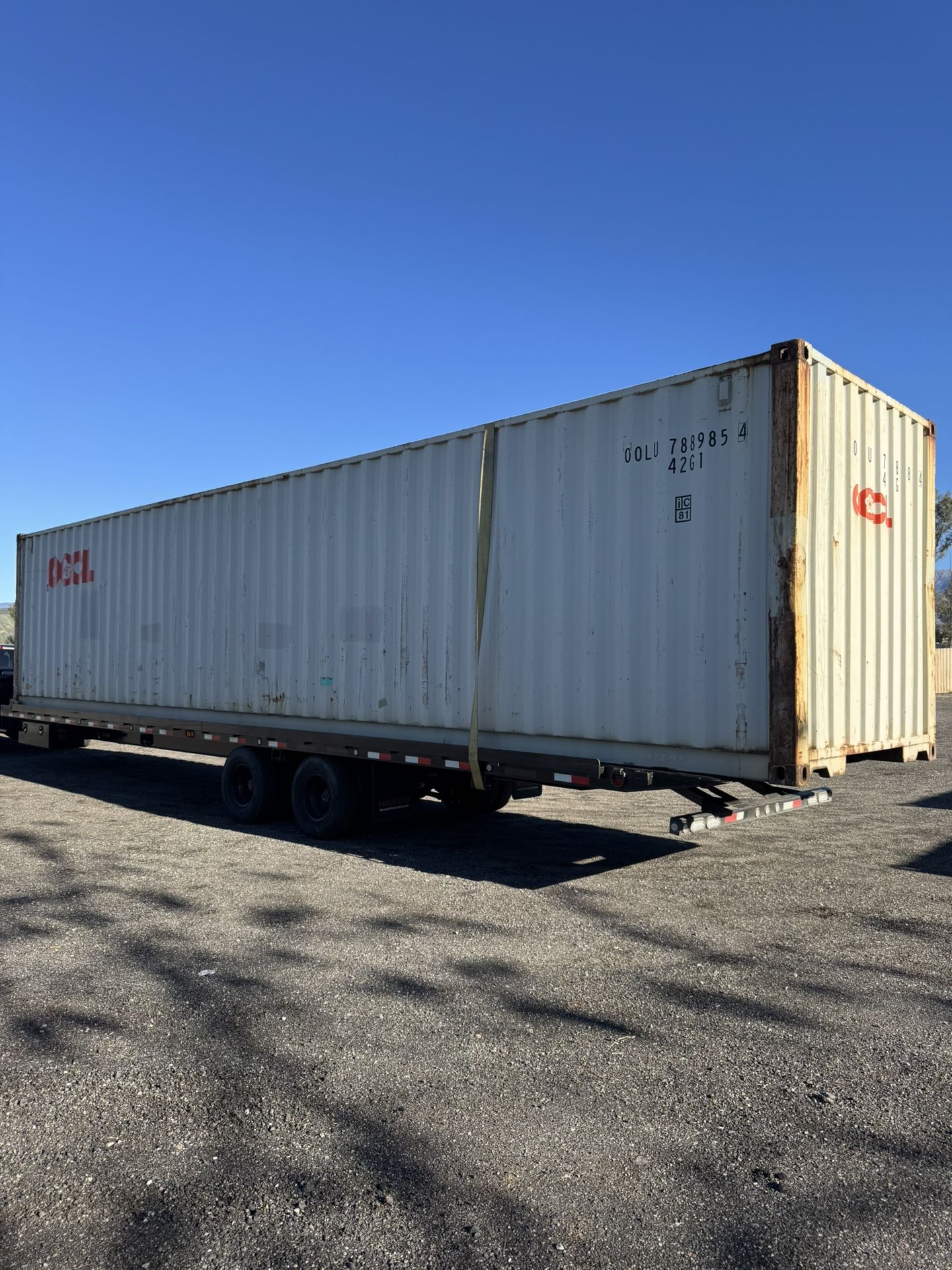 40 Foot Standard Height, Shipping Container for Sale in Hesperia, CA ...