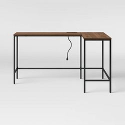 Loring Wood L Shaped Writing Desk Walnut Target x Project 62 for Sale in Carson CA OfferUp