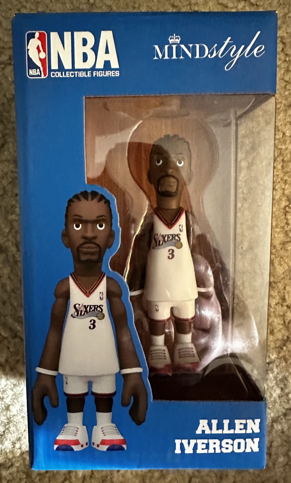 MINDstyle x Coolrain NBA Legends 76ers Allen Iverson Figure for Sale in ...