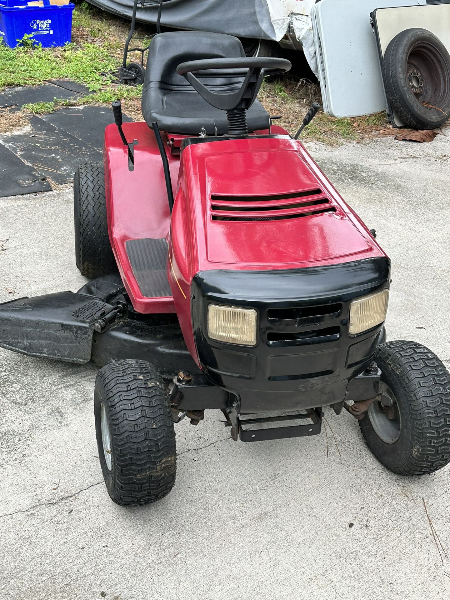 Murray 12.5 Hp 40 Inch Twin Blade Ride On Mower for Sale in Lake Worth ...