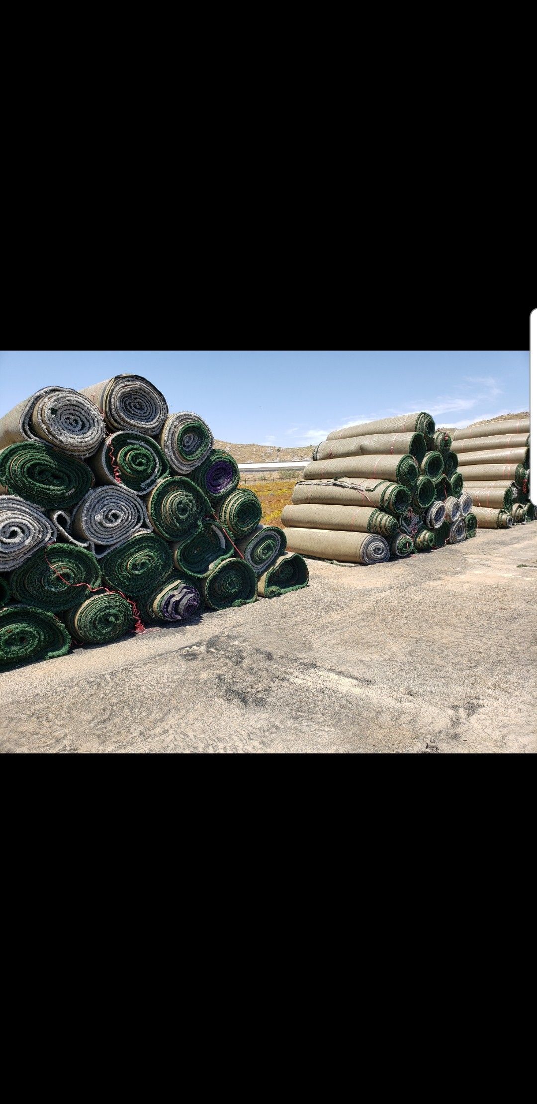 300sqft for $140!!! Recycled Artificial Grass / Used Synthetic Turf ...