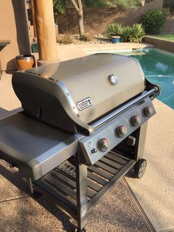 Weber GS 4 High Performance Genesis II Gas Grill - Excellent Condition ...