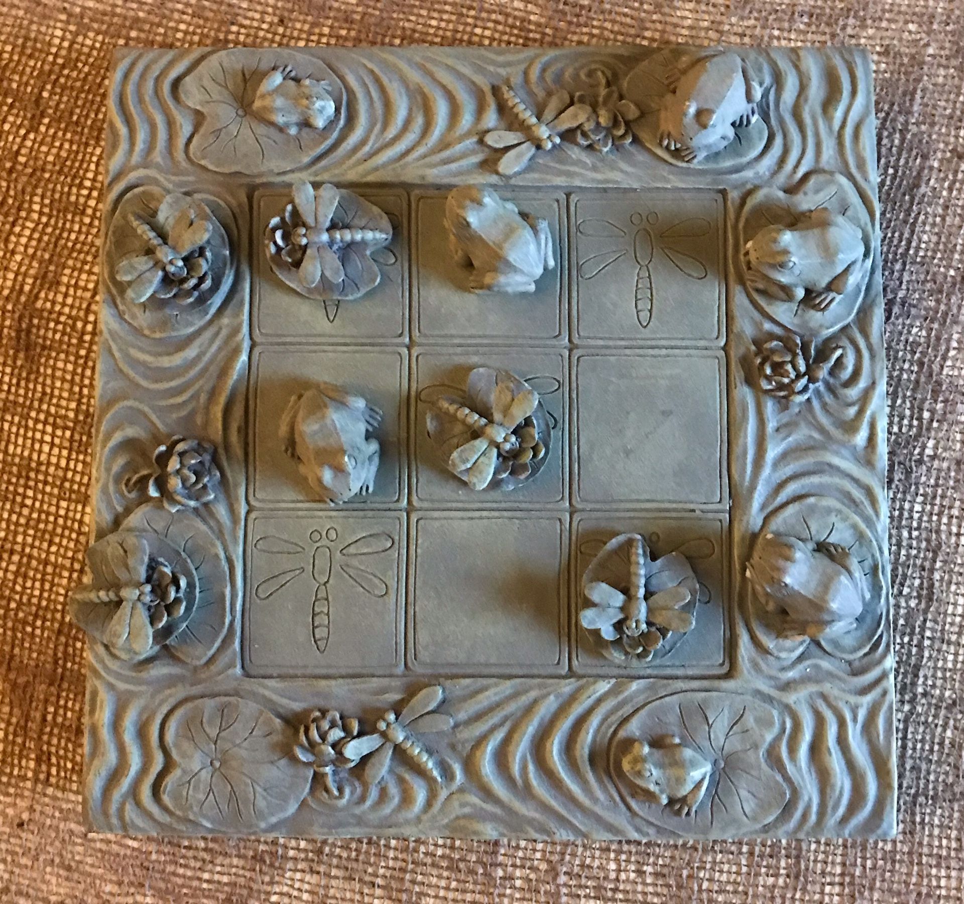 Frog & Dragonfly Tic Tac Toe Board/Pieces for Sale in Anderson, SC ...