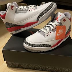 Fire Red 3s