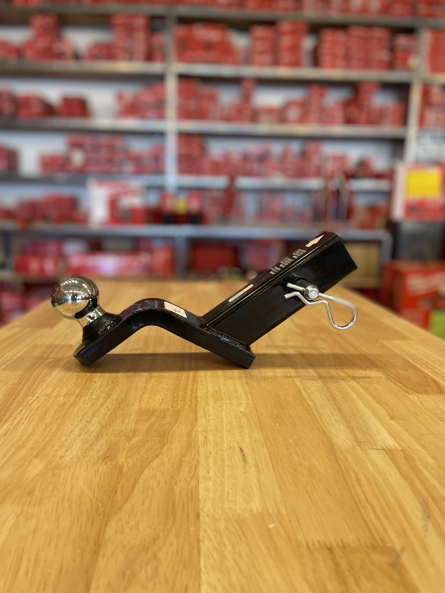 7,500 lbs. 2 in. Rise Fusion Trailer Hitch Ball Mount Draw Bar with 2 ...