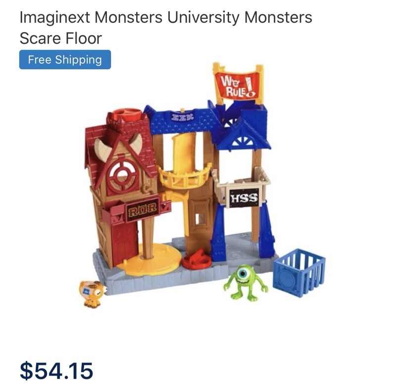 Monsters University Scare Floor