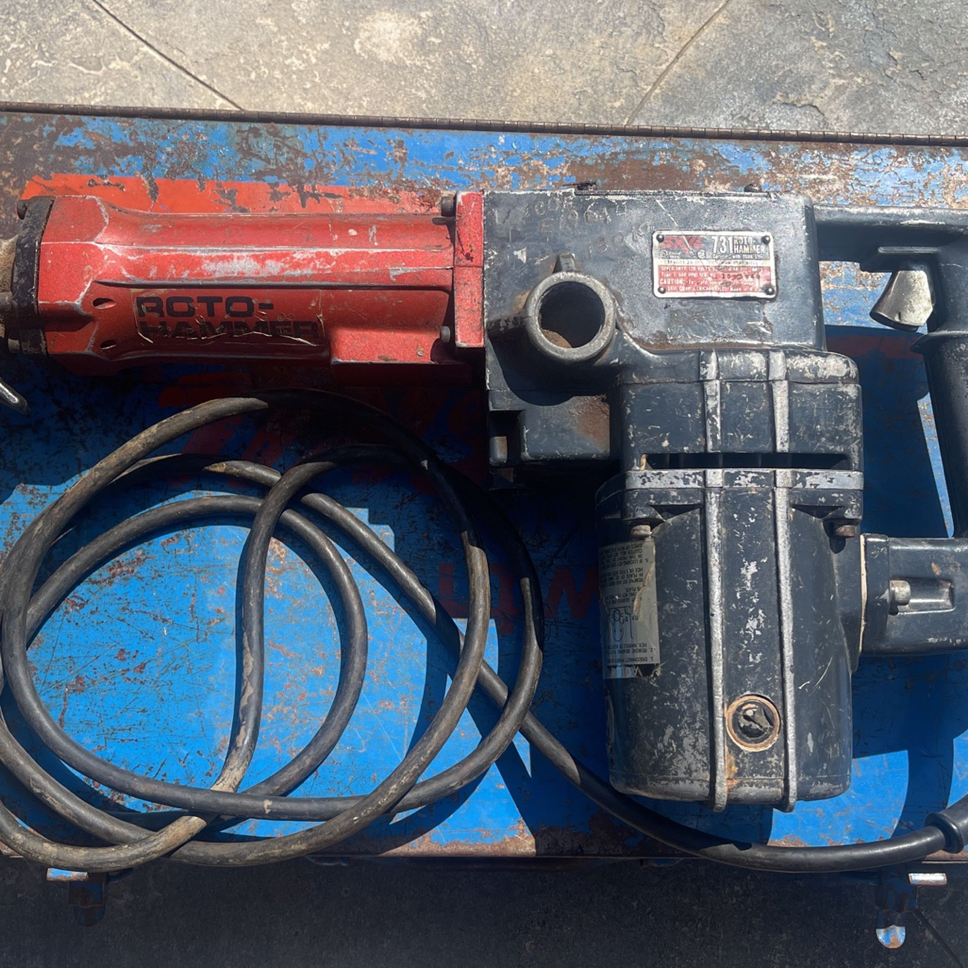 Skil 731 roto hammer store
