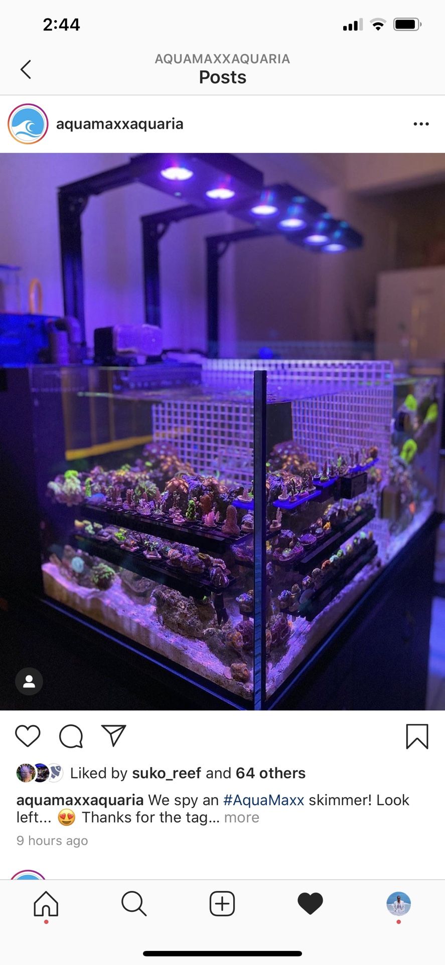 AI Hydra 32 HD LED reef light (black) like new! for Sale in Miami Beach ...